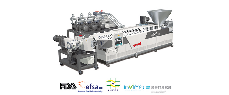 The Gneuss MRS recycling process: Approved for food packaging worldwide