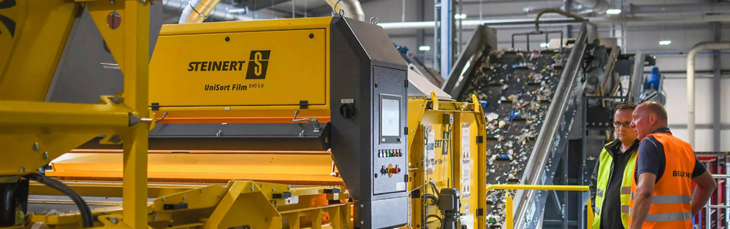 K 2022: STEINERT shows pure-grade plastics sorting