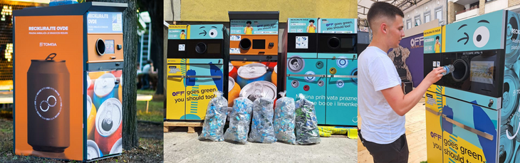 TOMRA Collection's successful recycling initiatives at summer festivals