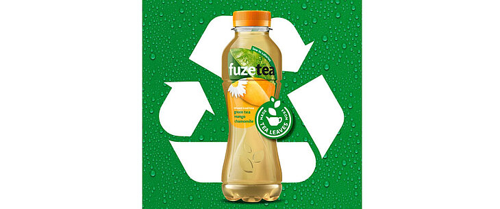 Fuze Tea: New recipe & made from 100% rPET
