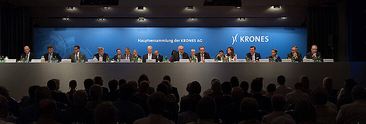 Krones AG’s AGM approves all agenda items by a large majority
