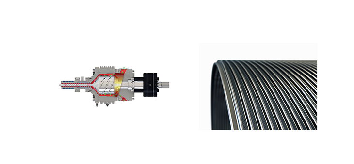 Fundamentally new filtration system for highly contaminated plastics ...