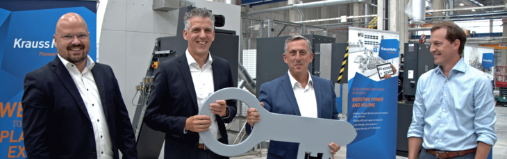 New KraussMaffei plant in Laatzen: Project developer VGP hands over keys