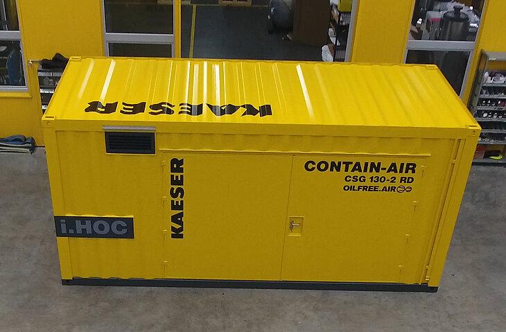 Food-grade compressed air