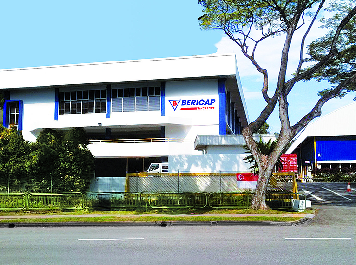 BERICAP Singapore – BERICAP starts closures production in South East Asia