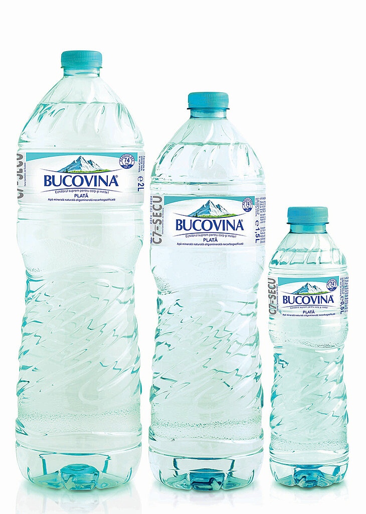 The lightest bottles in the Romanian market produced with 47% energy ...