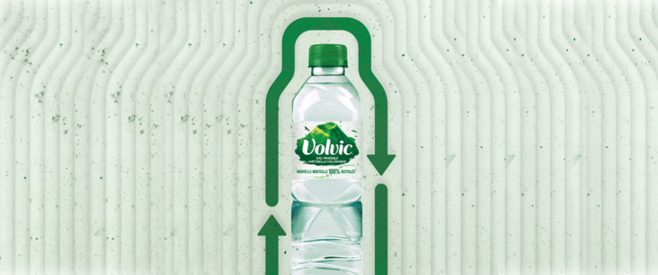 Volvic creates initiative and launches 100% rPET bottle