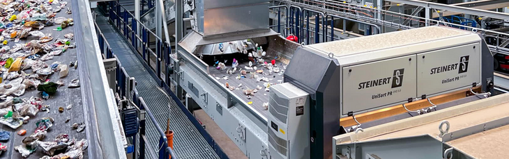 K 2025: STEINERT's sorting technology for difficult plastic streams live