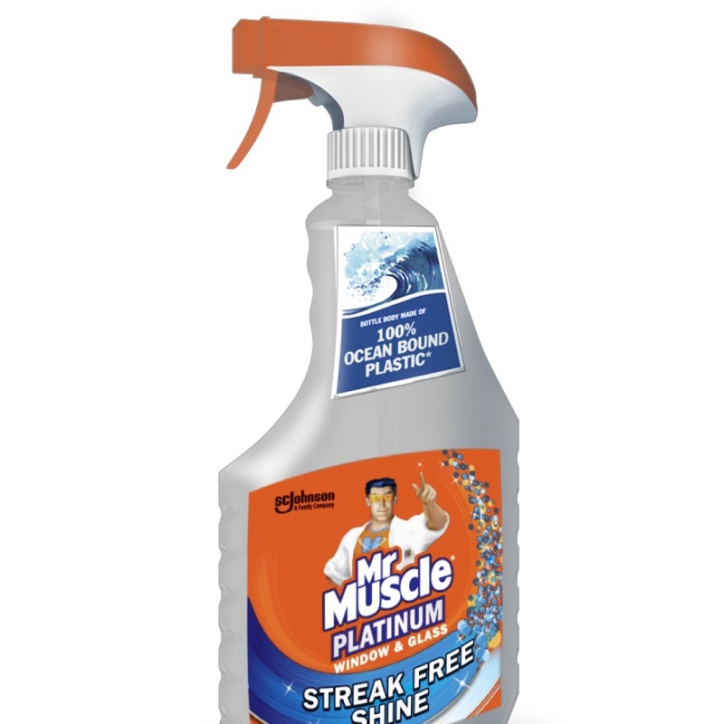 SC Johnson launches new Mr Muscle® bottle made from 100% recycled ocean ...